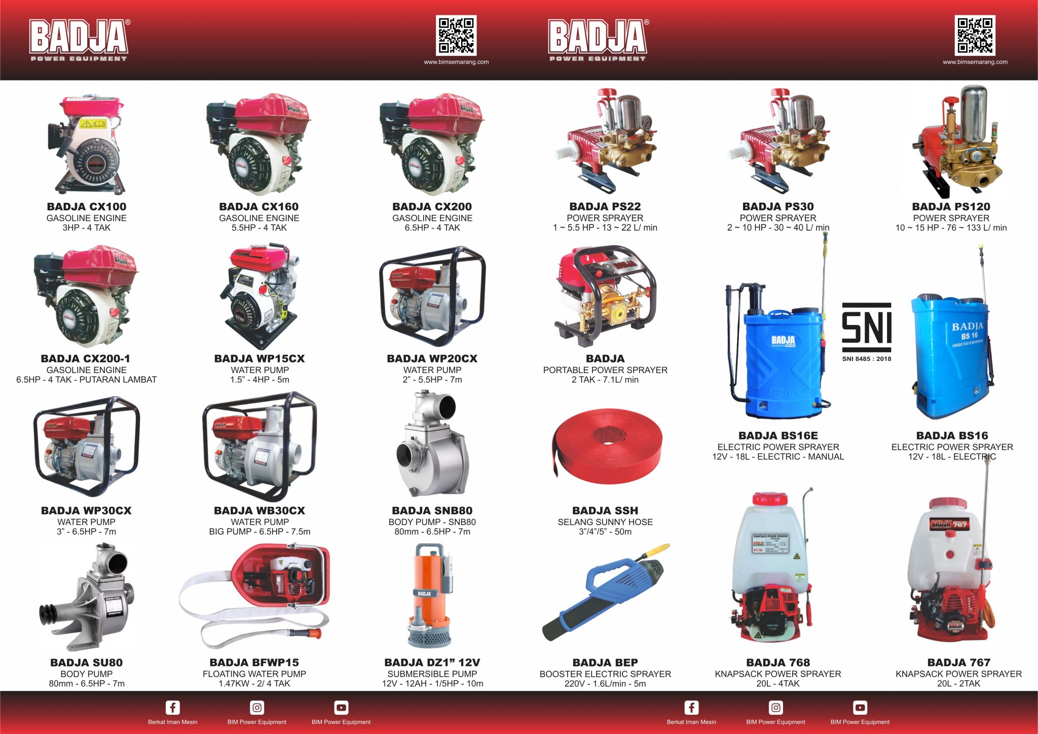 BADJA POWER EQUIPMENT – PT. Berkat Iman Mesin